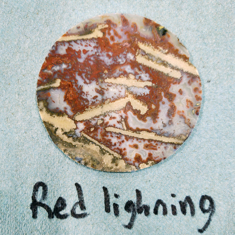 Red Lightning Rock Stone Surface - Ghost Logging