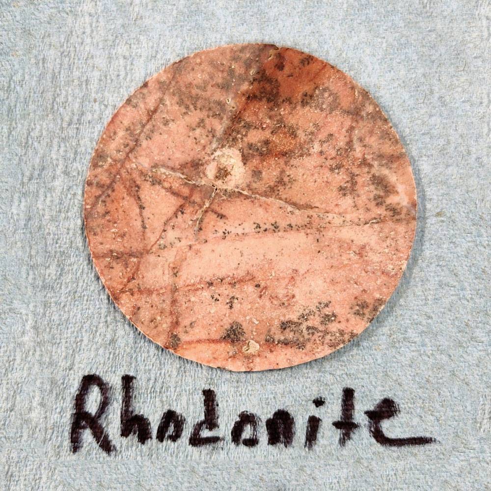 Rhodonite Rock Stone Surface - Ghost Logging