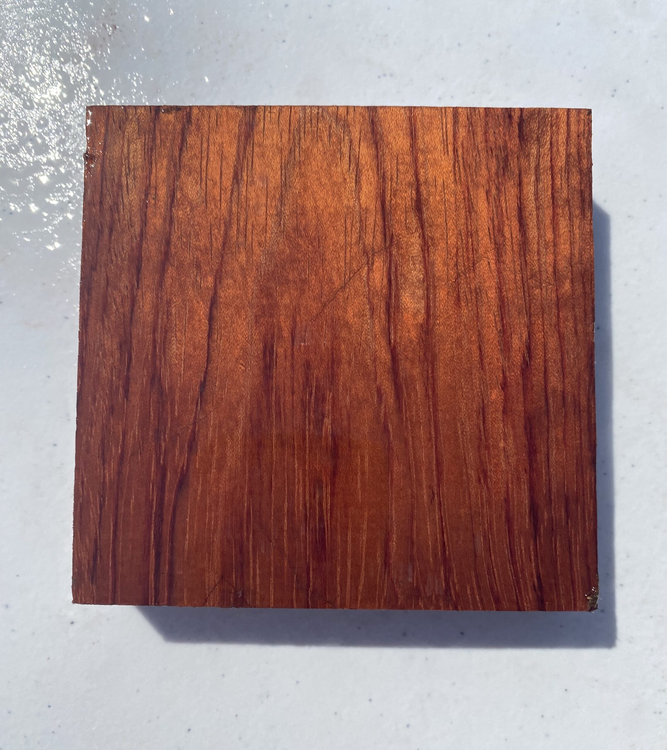 Maple Quarter Sawn 4″x4″x1″ Pot Call - Ghost Logging