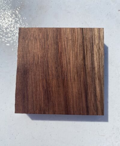 Black Walnut Flat Sawn 4″x4″x1″ Pot Call - Ghost Logging