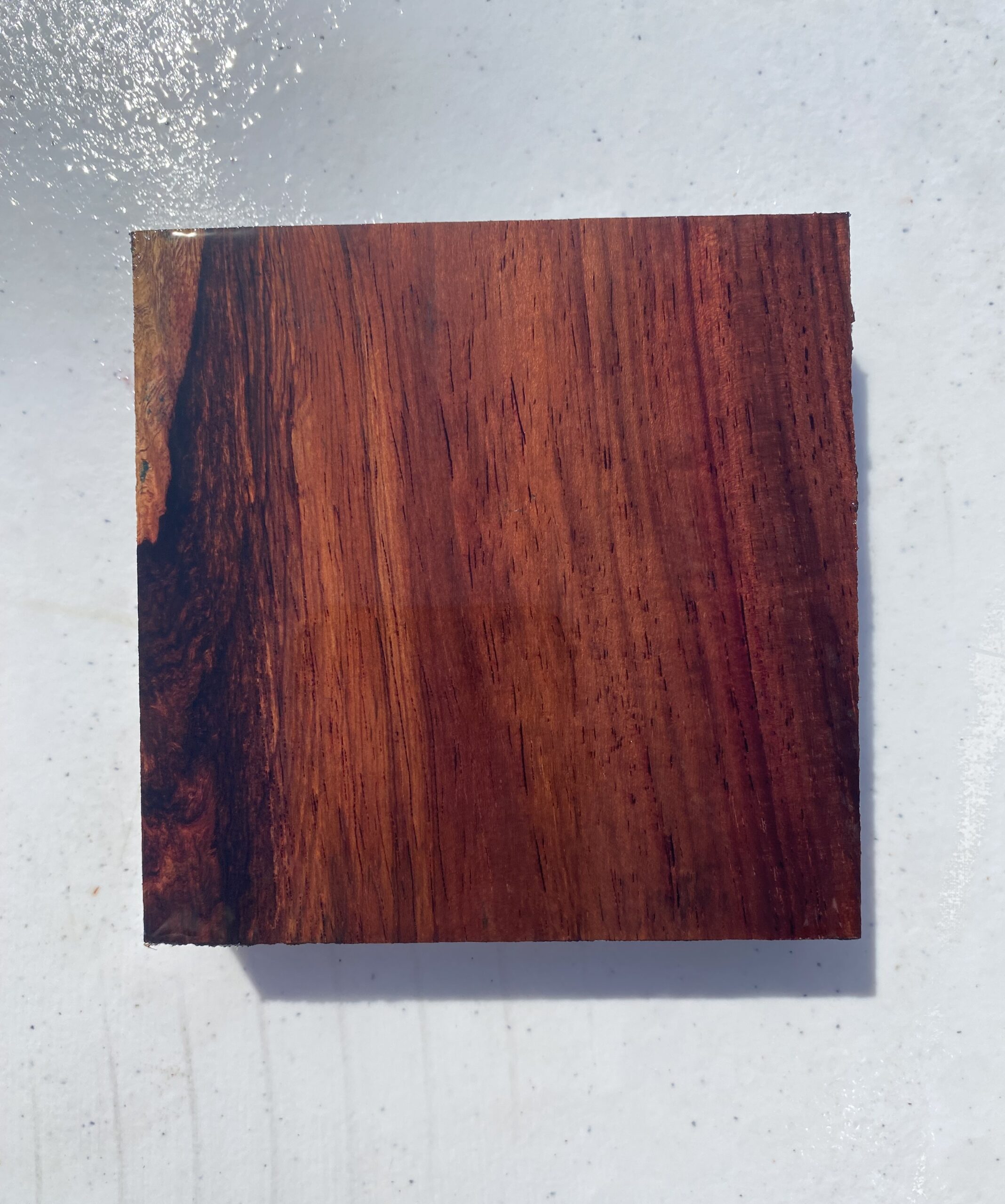 Rosewood Honduran 4″x4″x1″ Pot Call - Ghost Logging