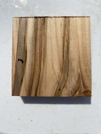 Wormy Maple 4″x4″x1″ Pot Call - Ghost Logging