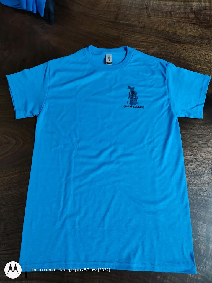Ghost Logging Cotton T-Shirt - Ghost Logging
